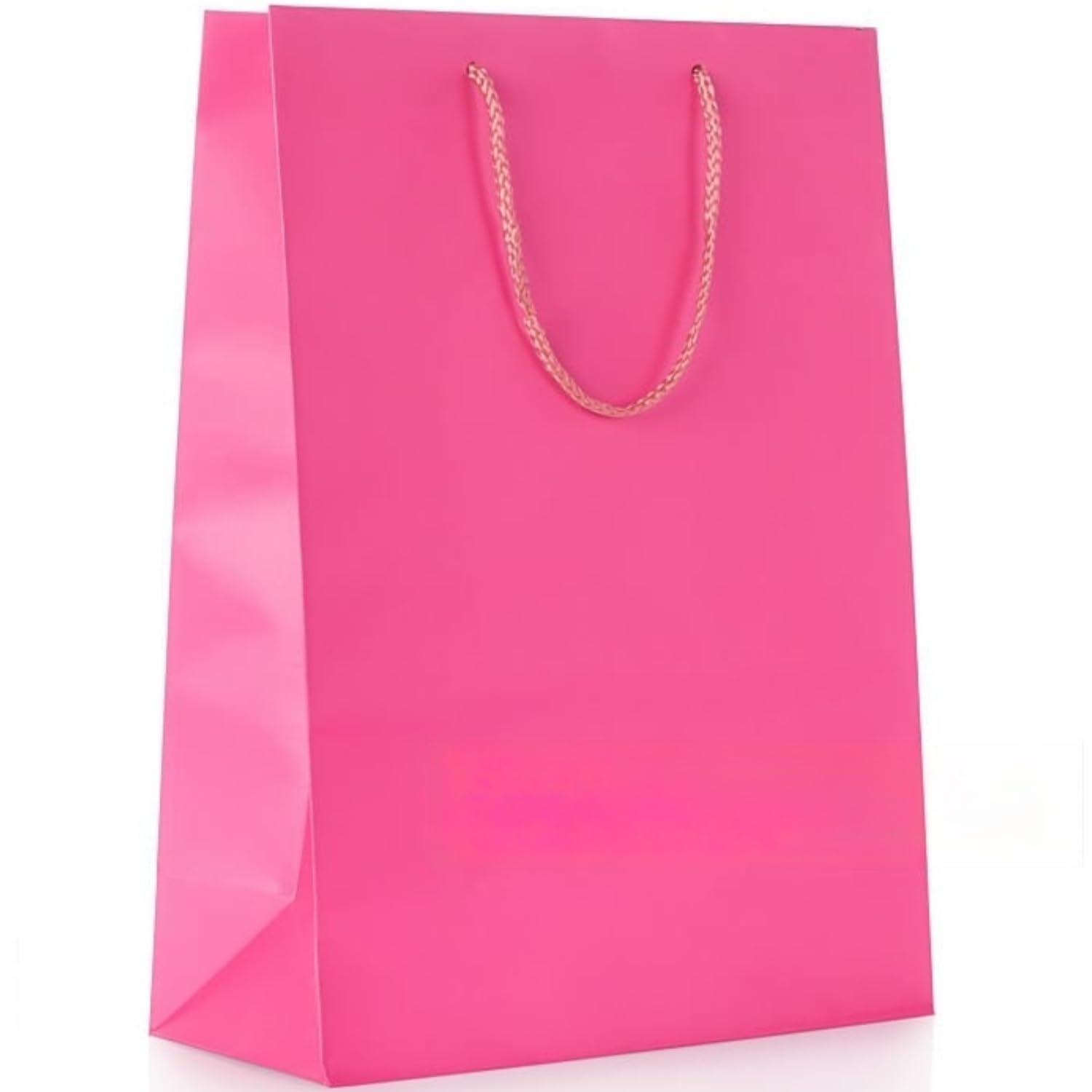 Amscan Glossy Paper Bag, Medium-1 pc, Cool Mint