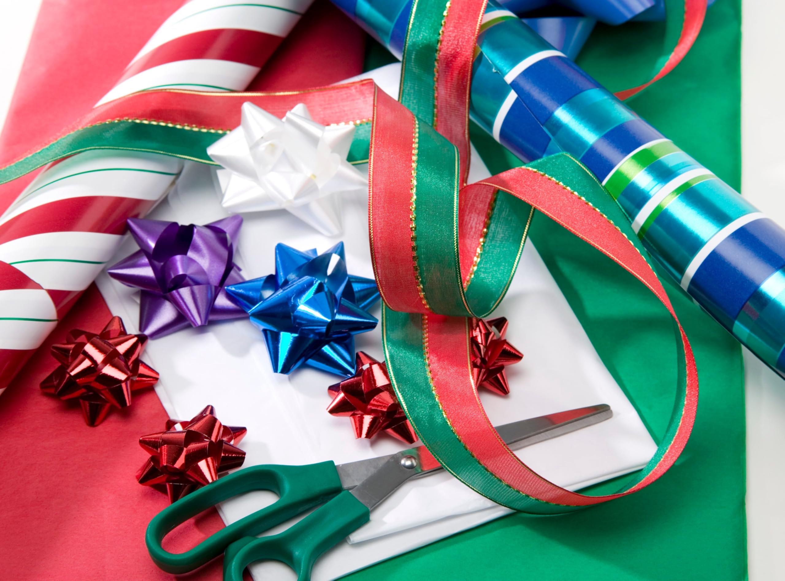 Iconikal Tissue Paper Assortment, 20 x 20-inches, 25 of Each: Red, Green, and White, 75-Sheets