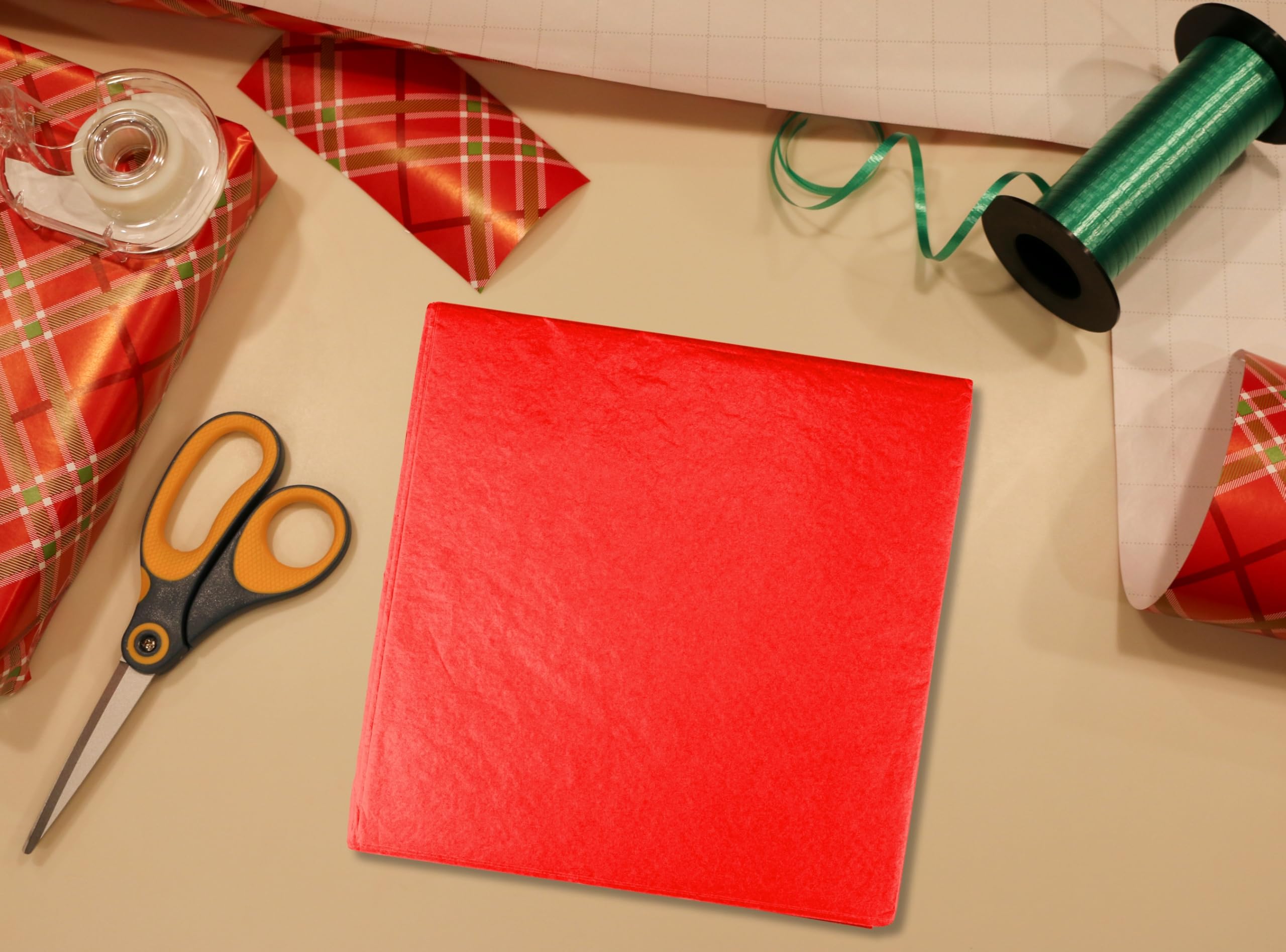 Iconikal Tissue Paper Assortment, 20 x 20-inches, 25 of Each: Red, Green, and White, 75-Sheets