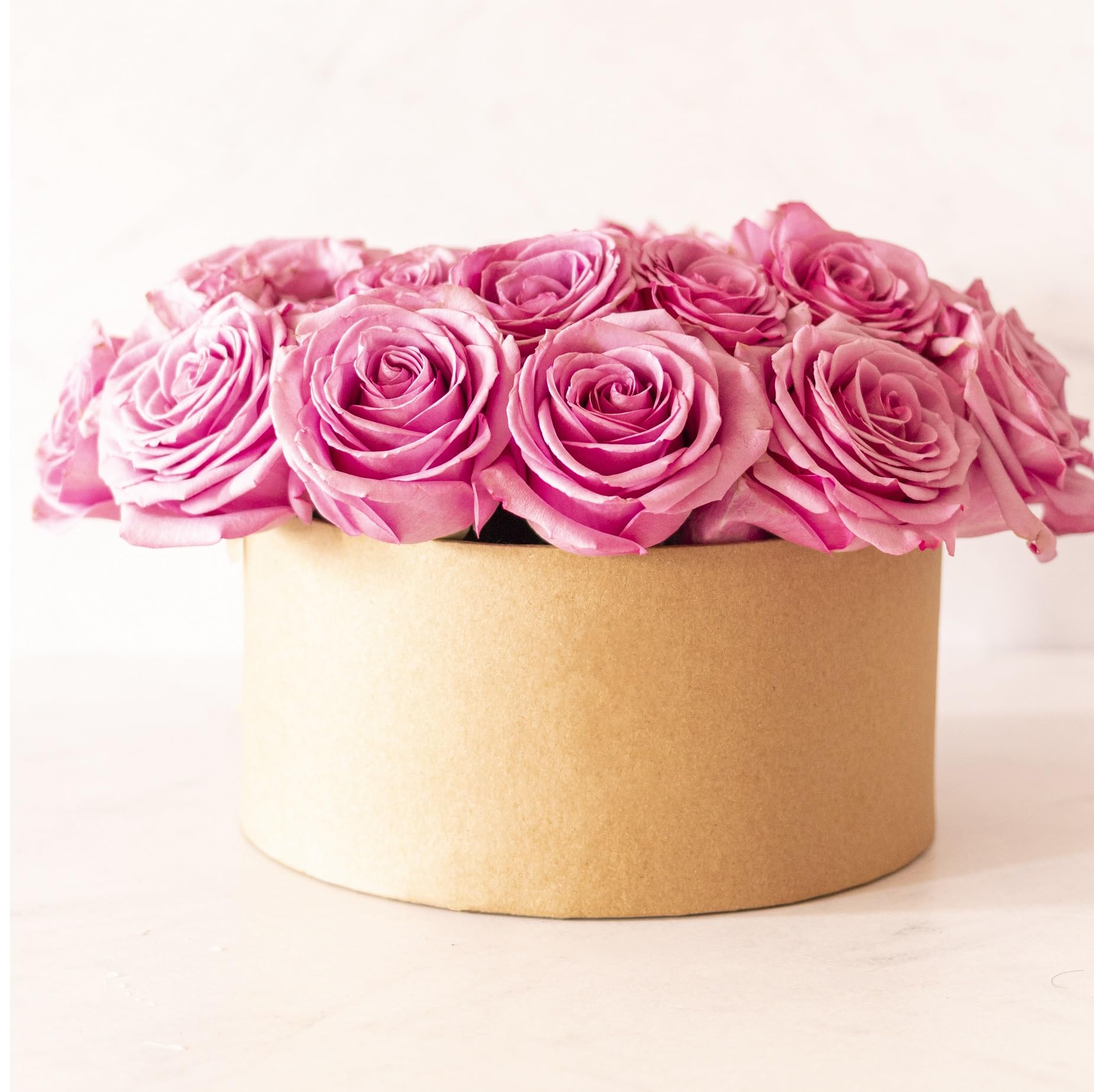 Pack of 6 Paper Mache Round Boxes - Blank Premade Papier Mache Round Shaped Cardboard Craft Boxes with Lids for Gifts, Candies and More (7" Dia x 3" h)