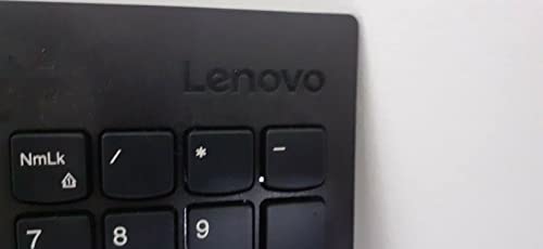 Lenovo 300 USB Keyboard, Wired, Adjustable Tilt, Ergonomic, Windows 7/8/10, GX30M39655, Black