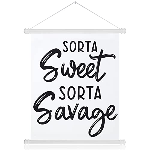 Spakon Teenager Room Hanging Decor Sweet Sign Girl Room Aesthetic Stuff Cute Room Minimalist Decor Bedroom Porch Aesthetic Decorations for Teen Girls Aesthetic, 11.8 x 13.8 Inches