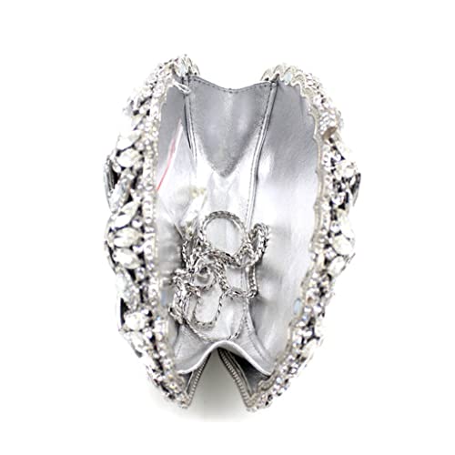 DEBIMY Crystal Evening Bags and Clutches Wedding Rhinestone Handbags for Women Formal Party Clutch Purse Gold