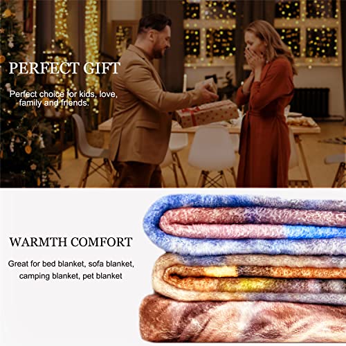 Wucidici Dream Catcher Butterfly Fleece Throw Blanket Soft Lightweight Blanket for Couch Sofa Adults Gift(50"x 60")