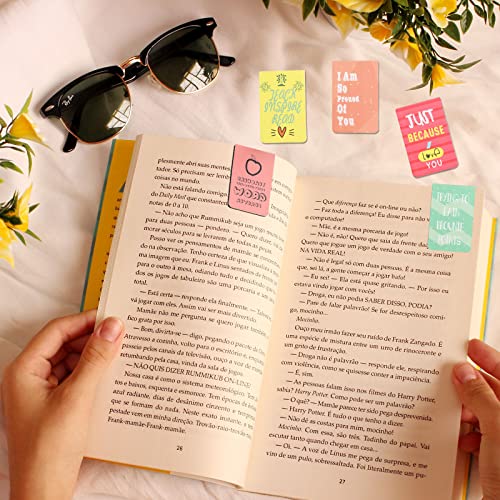 Magnetic Bookmark 20Pcs Magnet Page Markers Magnet Bookmark Clips for Teachers, Students, Book Lovers(20 PCS)