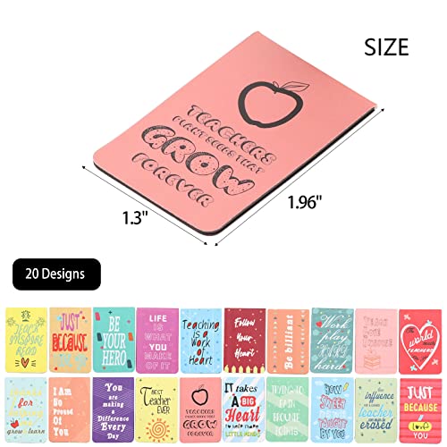 Magnetic Bookmark 20Pcs Magnet Page Markers Magnet Bookmark Clips for Teachers, Students, Book Lovers(20 PCS)