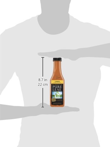 Pure Leaf Iced Tea, Sweetened, Real Brewed Black Tea, Lemon, 18.5 Fl Oz (Pack of 12)