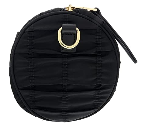 Versace Jeans Couture Black Small Pouch Nylon Crossbody Bag with Coin Purse for womens