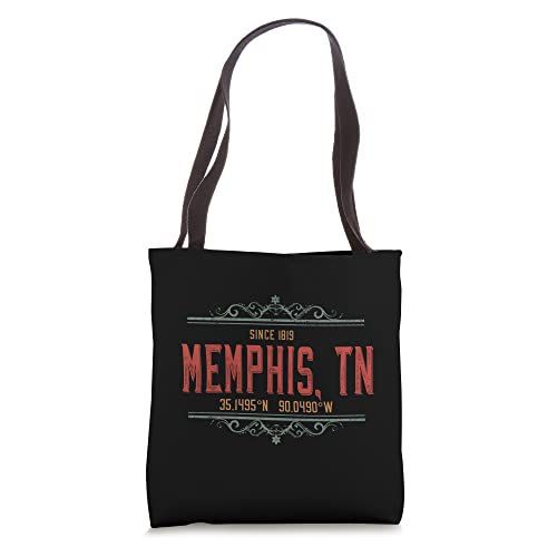 Vintage Memphis Tennessee Novelty Souvenir Tote Bag