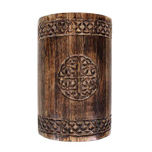 Ajuny Handcrafted Wooden Jewellery Box Organiser Multipurpose Keepsake Trinklet Storage Organizer Storage Box Case Holder Ring Necklace Earring Storage Mothers Day Gift for Women Girls
