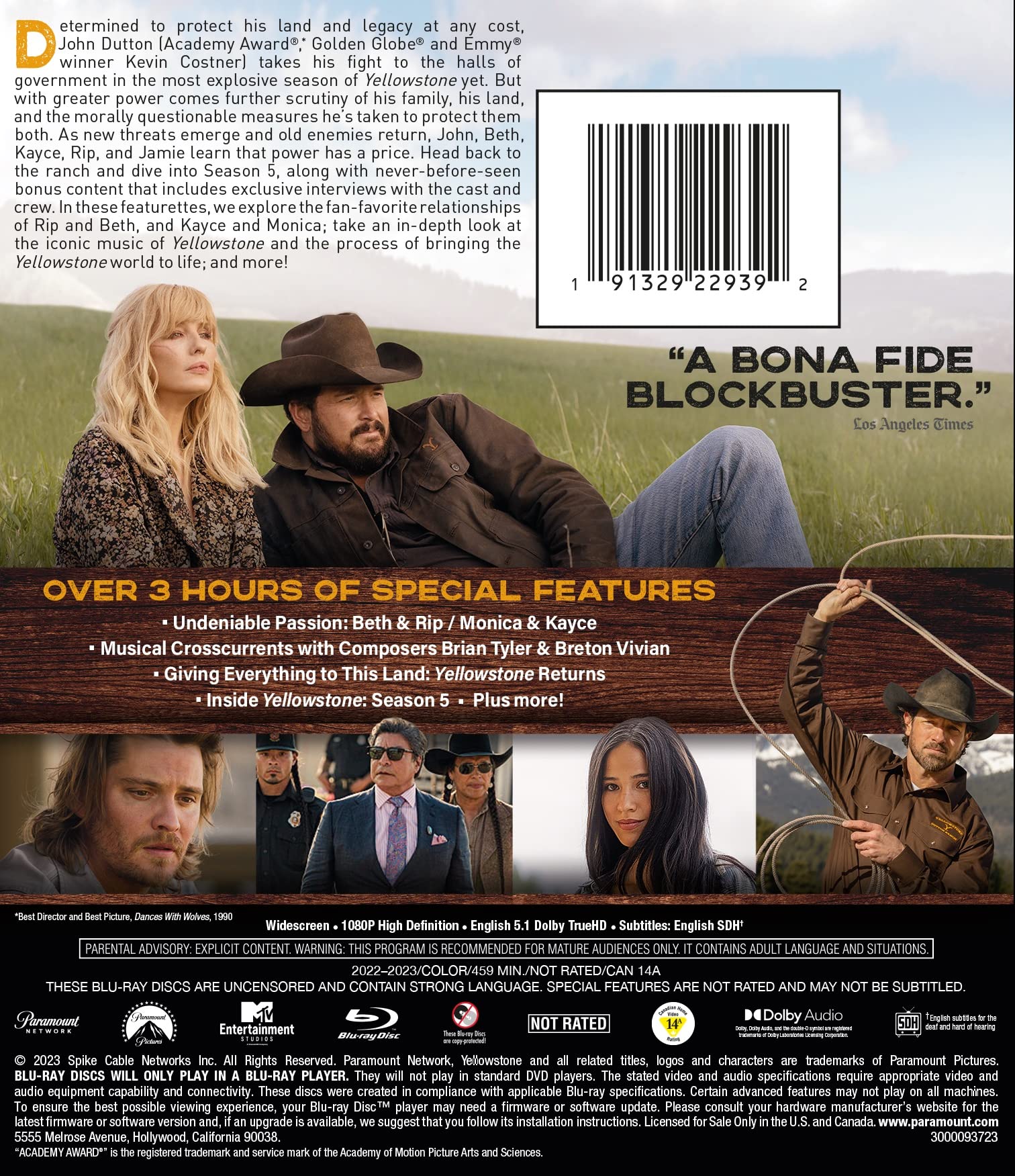 YELLOWSTONE: SEASON FIVE, PART 1