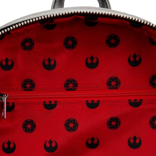 Loungefly Star Wars Trilogy 2 Triple Pocket Womens Double Strap Shoulder Bag Purse