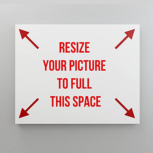 Custom Canvas Prints Personalized Canvas Wall Art With Your Photo With Framed (6" Wx8 H)