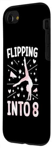 iPhone SE (2020) / 7 / 8 8th Birthday Cheerleader Eight Year Old Cheerleading Girl Case
