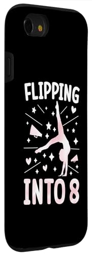 iPhone SE (2020) / 7 / 8 8th Birthday Cheerleader Eight Year Old Cheerleading Girl Case