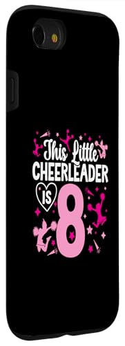iPhone SE (2020) / 7 / 8 8th Birthday Cheerleading Girl Eight Year Old Cheerleader Case