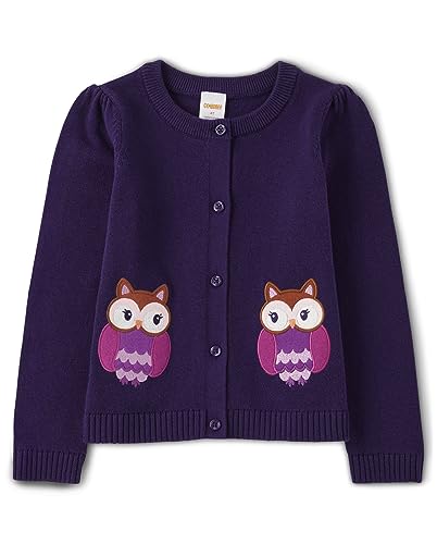 Gymboree,and Toddler Long Sleeve Cardigan Sweaters,Owl,7