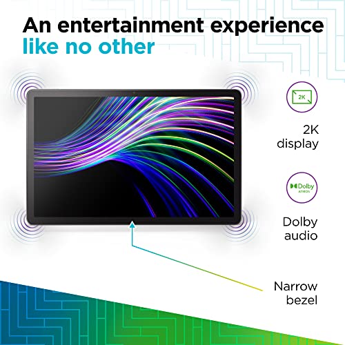 Lenovo - Tab P11 Plus - Tablet - 11" 2K Display - MediaTek Octa-Core Processor - 4GB Memory - 128GB Storage - Dolby Atmos - Android 11 - Bluetooth & Wi-Fi - Long Battery Life