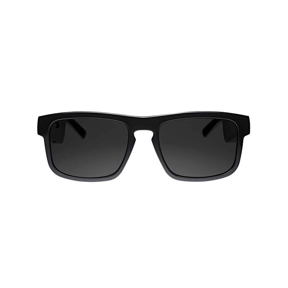 Bose Frames Tenor, Smart Glasses, Bluetooth Audio Sunglasses, with Open Ear Headphones, Rectangular, Black, 55 mm