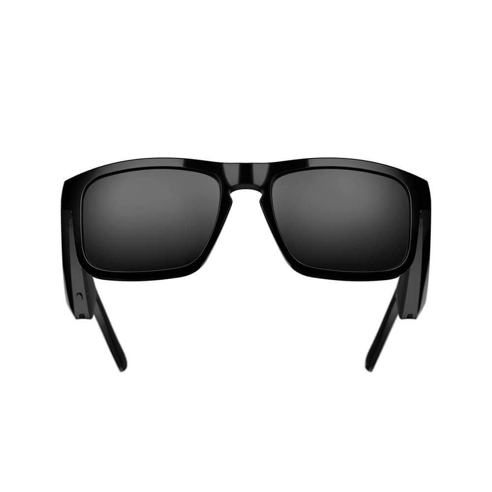 Bose Frames Tenor, Smart Glasses, Bluetooth Audio Sunglasses, with Open Ear Headphones, Rectangular, Black, 55 mm