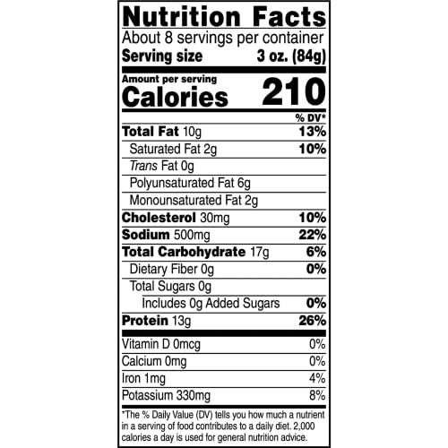Tyson All natural Perfectly Crispy Chicken Breast Strips with Rib Meat - Fully Cooked - No Antibiotics Ever - 6 Pack (25 oz Each) - Ready Set Gourmet Donate a meal Program