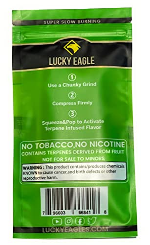 Lucky Eagle Flavor Rolls 5 pack (Green Apple, Mini)