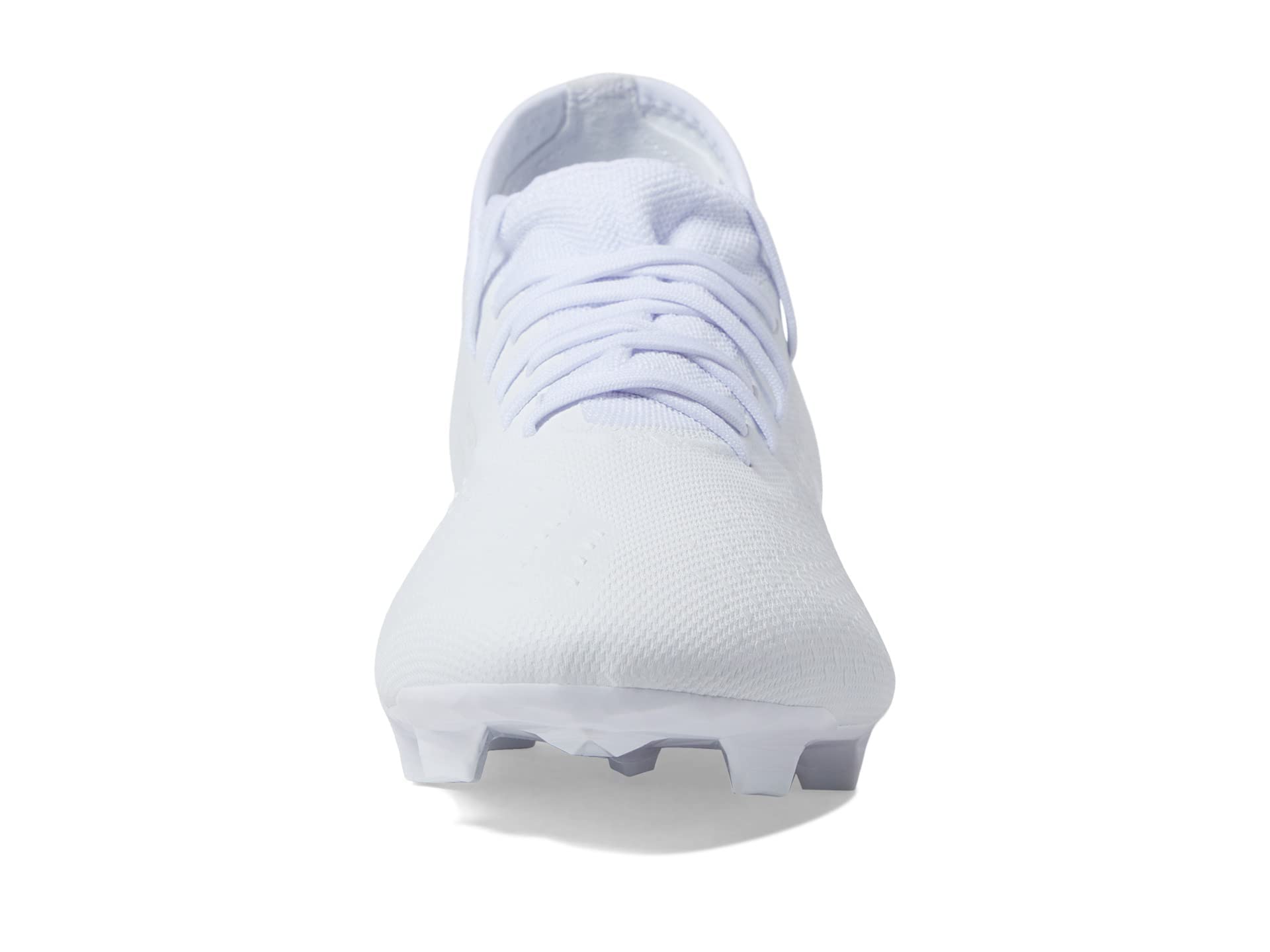 adidas Unisex Predator Accuracy.3 Firm Ground Soccer Shoe, White/White/Black, 8.5 US Men
