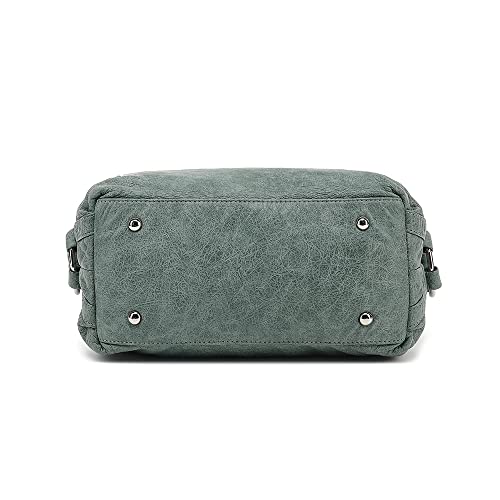 Style Strategy Purses Hobo bags for women Washed Vegan Leather Shoulder Bag Ladies crossbody bag for women