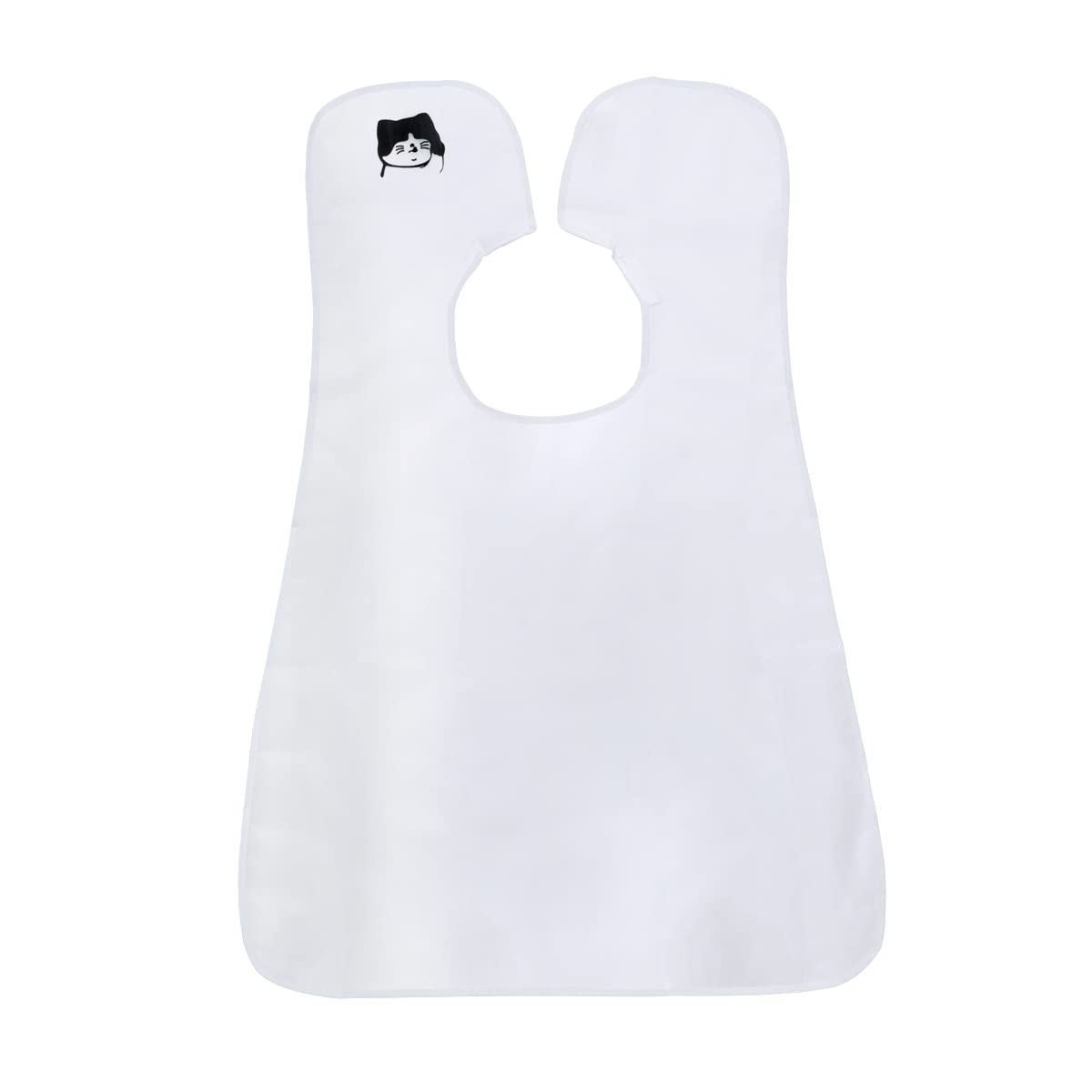 2Pcs Beard Bib Apron,Non-Stick Men’s Hair Catcher for Shaving and Trimming,Adjustable Neck Straps with 4 Suction Cups,Grooming Gift for Man,Dad,Husband(White)
