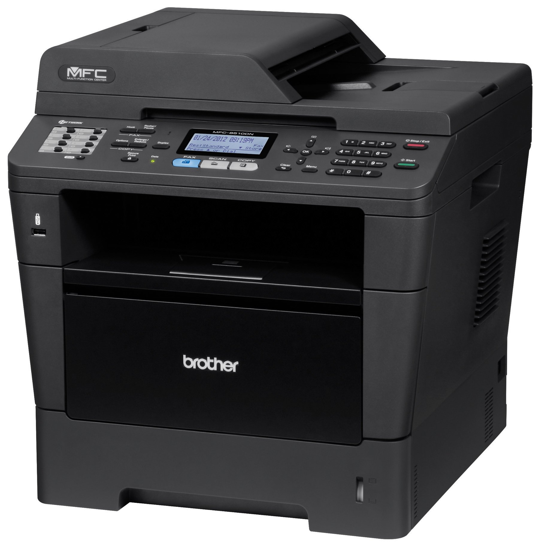 Brother MFC8510DN Monochrome Printer with Scanner, Copier and Fax, Amazon Dash Replenishment Ready