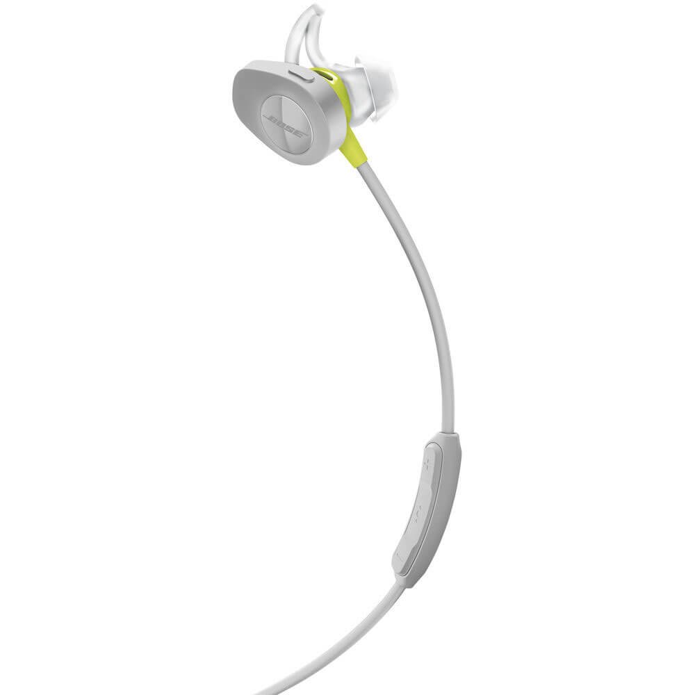 Bose SoundSport Wireless, Sweat Resistant, In-Ear Headphones, Citron