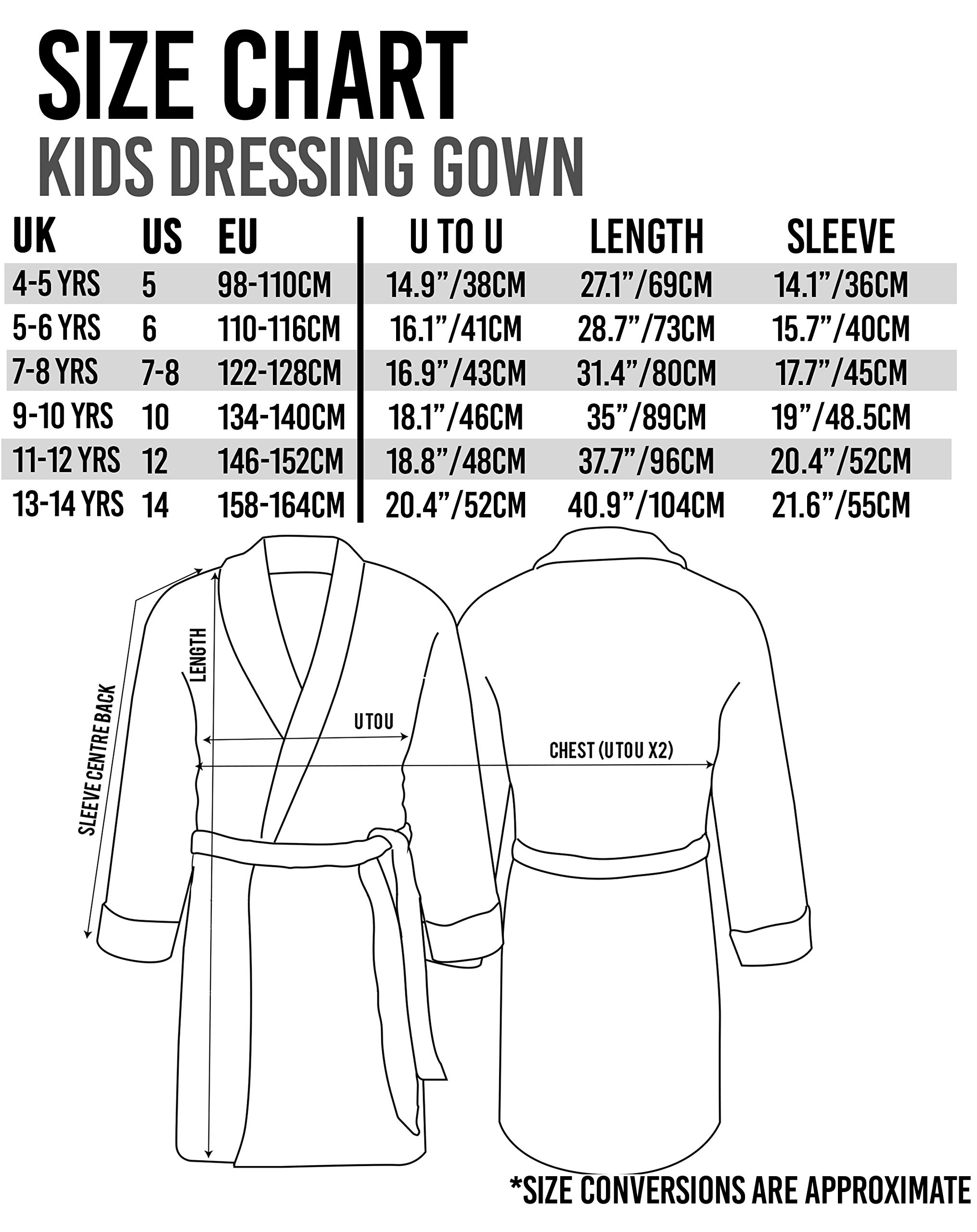 Pokemon Dressing Gown Kids Boys Girls Pikachu 3D Ears Pjs Bathrobe 7-8 Years