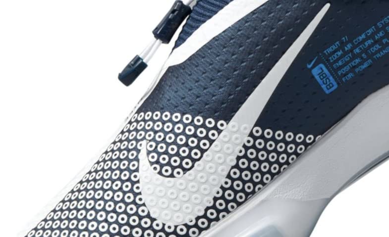 Nike Men's Force Zoom Trout 7 Pro Metal Baseball Cleats College Navy/White (us_Footwear_Size_System, Adult, Men, Numeric, Medium, Numeric_8.5)