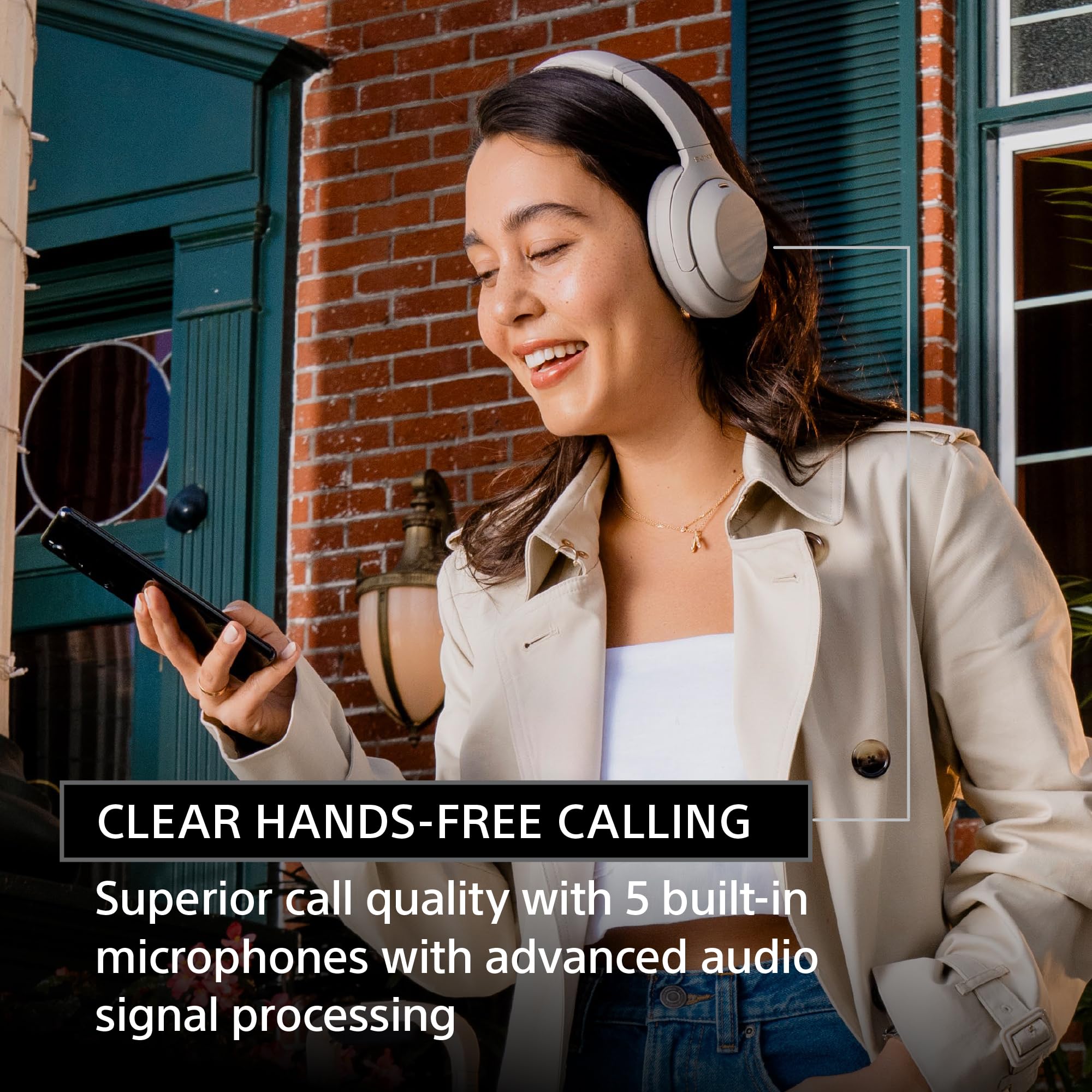 Sony WH-1000XM4 Wireless Premium Noise Canceling Overhead Headphones with Mic for Phone-Call and Alexa Voice Control, Silver