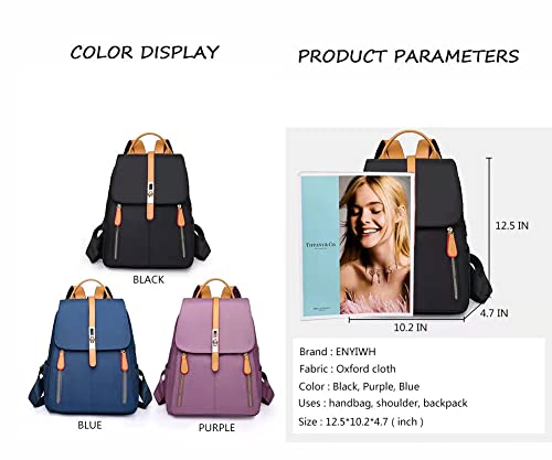 Women Backpack Purse Waterproof Nylon Anti-theft Rucksack Lightweight Shoulder Bag Travel Bag Handbag student bag Satchel Bag