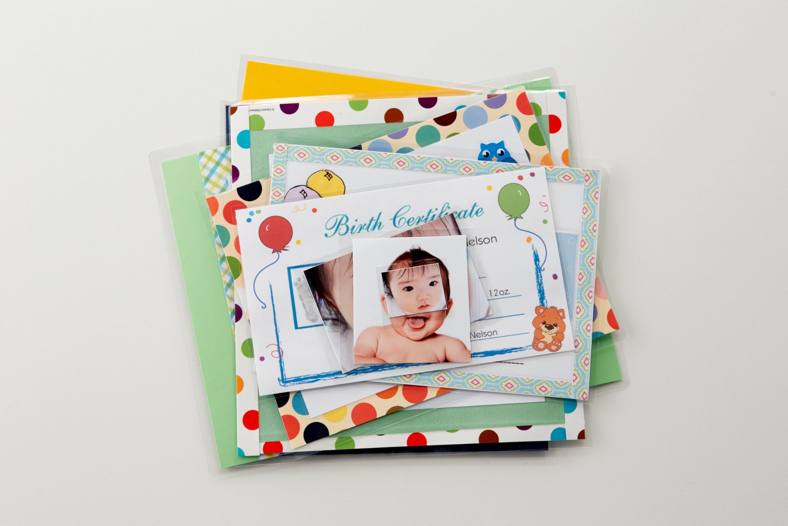 Scotch Self-Seal Laminating Sheets, 50 Sheets, Single Sided, Letter Size (LS854SS-50)