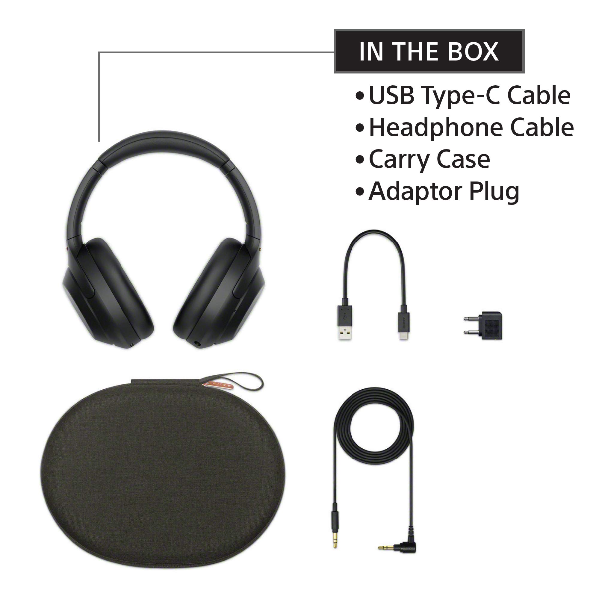 Sony WH-1000XM4 Wireless Premium Noise Canceling Overhead Headphones with Mic for Phone-Call and Alexa Voice Control, Silver