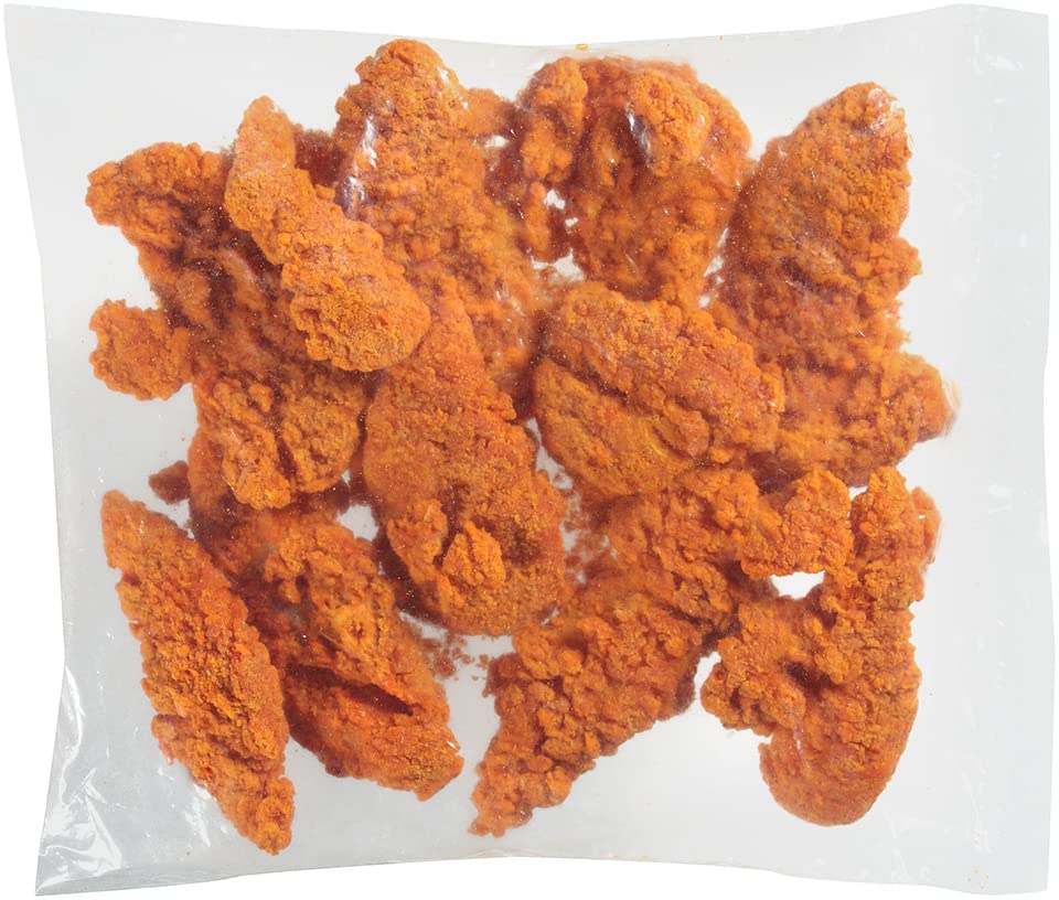 Tyson Uncooked Hot and Spicy Chicken Tenderloin Fritters, 10 Pound -- 1 each.
