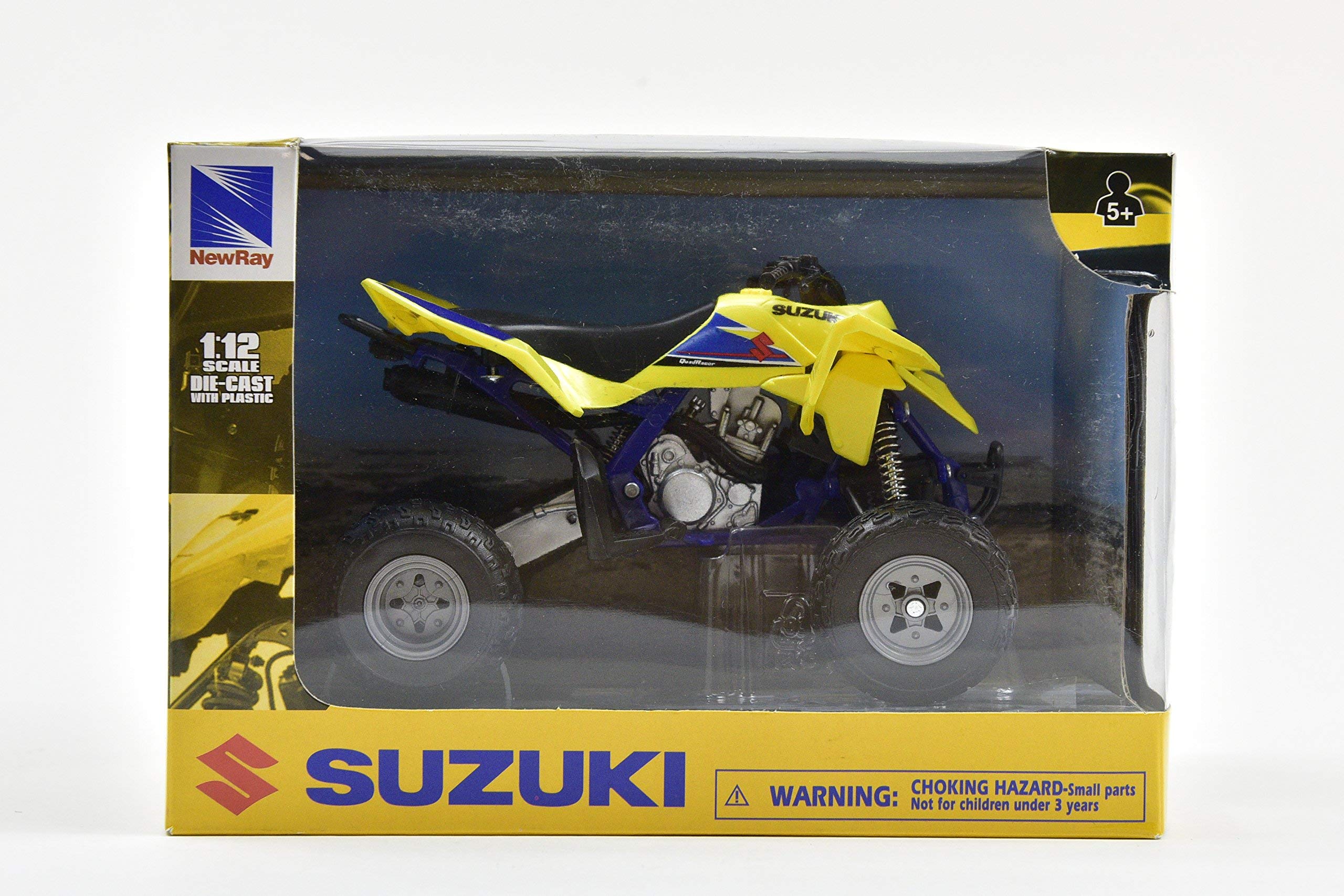 New-Ray 43393 "ATV Suzuki R450 - Street Version Quadracer