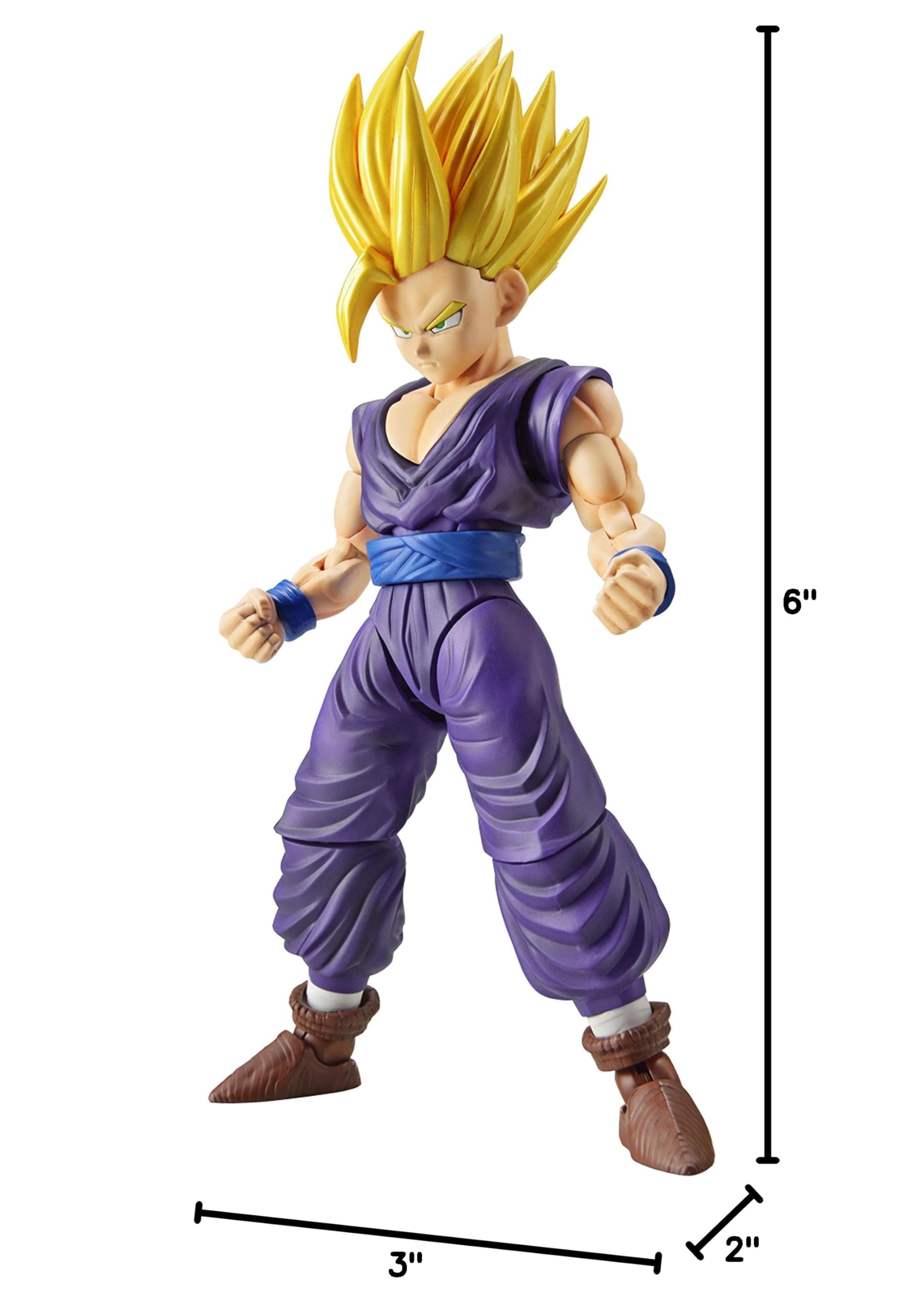 Bandai Hobby Figure-Rise Standard Super Saiyan 2 Son Gohan "DRAGON Ball Z" Building Kit