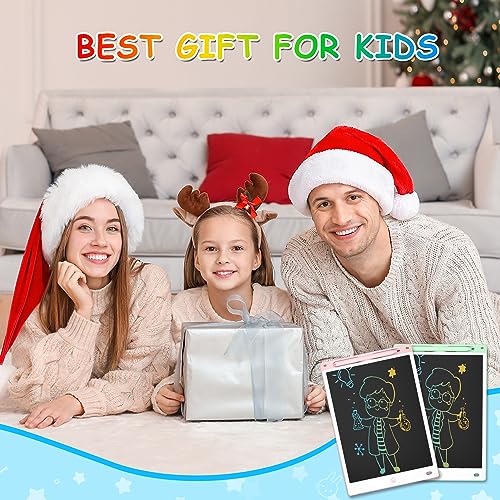 2PACK LCD Writing Tablet (Pink&Green),Toddler Drawing Board Toys for Kids Learning & Education,10in Erasable Drawing Doodle Board,Toddler Birthday Gift for Boys Girls 3 4 5 6 7 8 Year Old