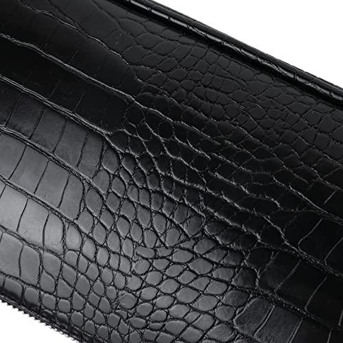 Shoulder Bags for Women, Retro Classic Tote HandBag Crocodile Pattern Clutch Purse with Zipper Closure
