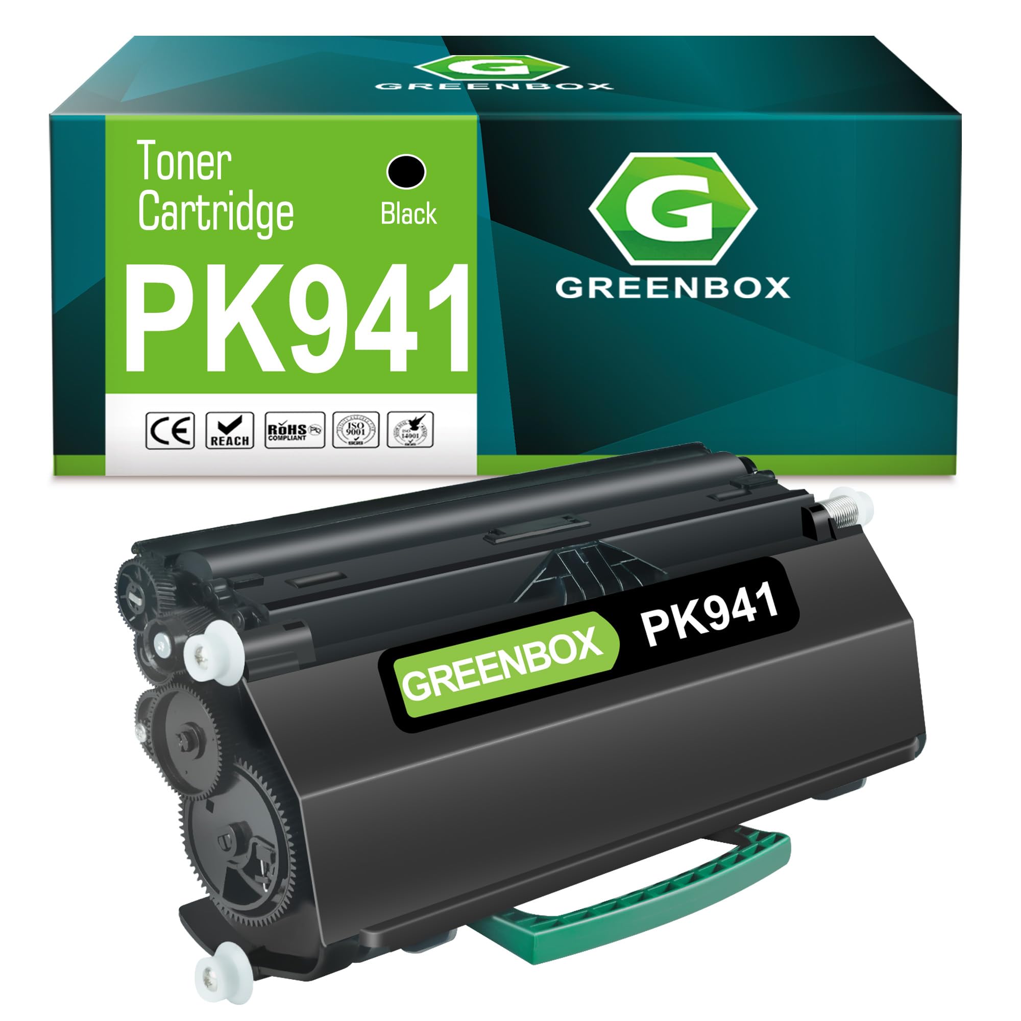 GREENBOX Compatible 2330DN Toner Cartridge Replacement for Dell PK941 6,000 Pages High Yield for Dell 2350DN 2330DN 2330D 2330DTN 2330 2350D 2350 Printer (Black, 1-Pack)