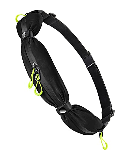 WATERFLY Sling Belt Crossbody Bag: Anti theft Over Shoulder Mini Small Slim Cross Chest Side Strap Purse for Man Woman