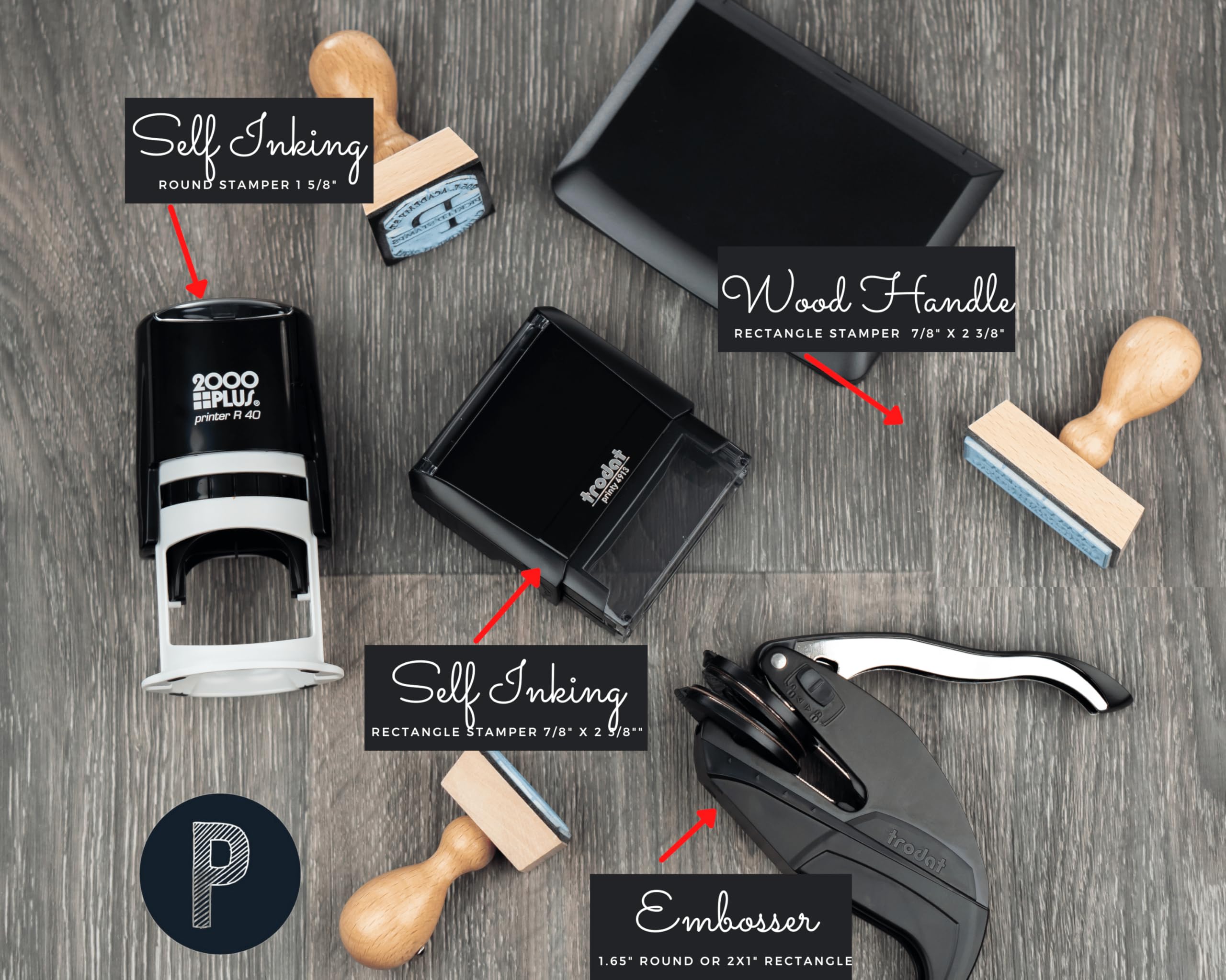 20 Designs to Choose!! Personalized - Address Stamp - Customized Stamp - Self-Inking Return Address Mail 3 Lines Custom Address Stamper - Black Red Blue Purple Green Ink - Wedding Invitation Stamp