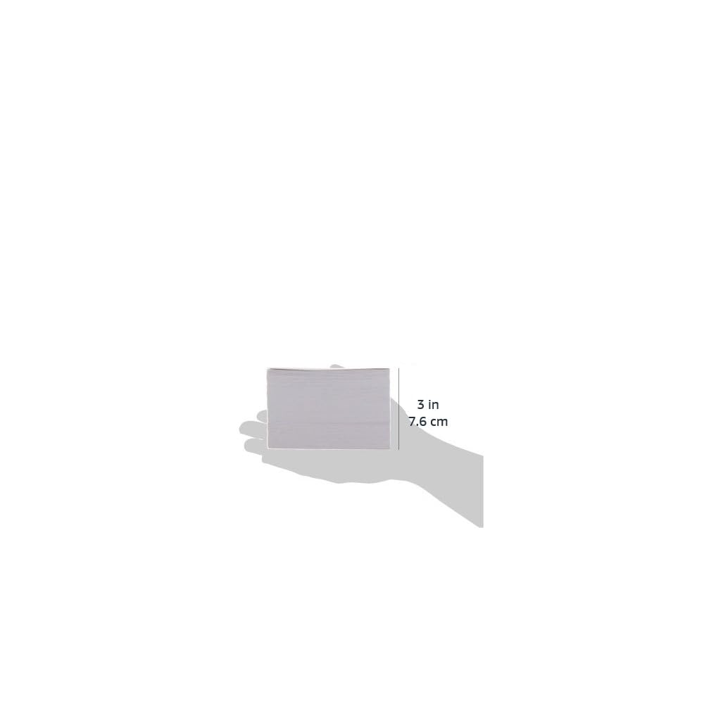 Amazon Basics Heavy Weight Ruled Lined Index Cards, White, 3x5 Inch Card, 300-Count
