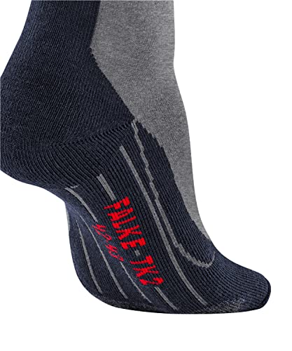 FALKE Men's Standard TK2 M SO, Grey (Lightgrey/Red 3408), 12.5-13.5