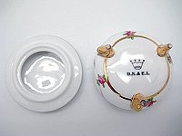 Essence of Europe Gifts Classic Victorian Themed Desert Rose Ceramic Vintage 2.5" Round Jewelry Box | GermanGiftOutlet