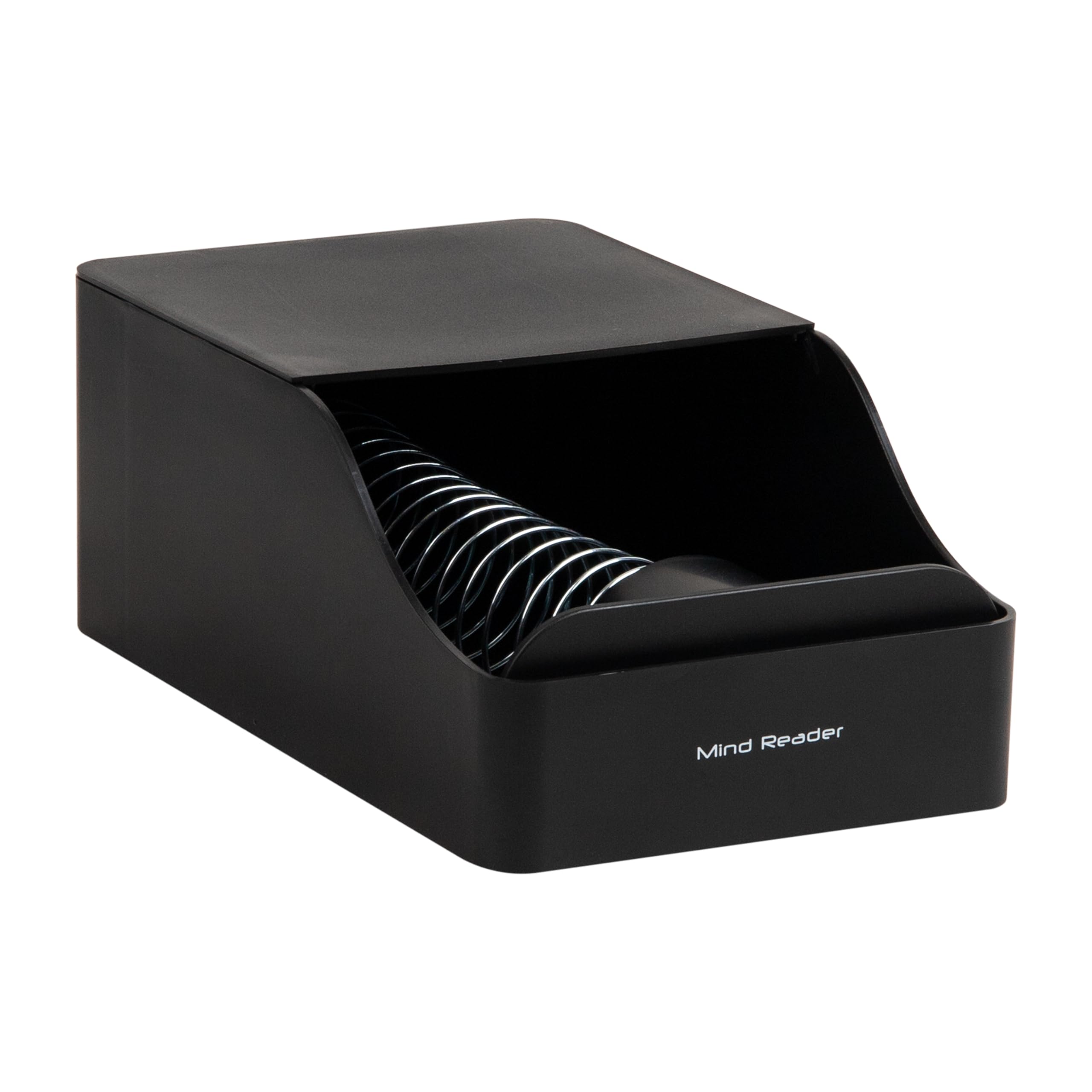 Mind Reader Coffee Sleeve Storage Dispenser Organizer, Black 6 X 9.57 X 3.78