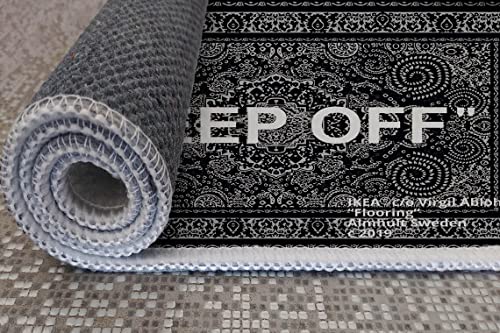 Keep Off Rug, for Living Room, Fan Carpet, Off White Rug, Keep Off, Keep Off Carpet, Popular Rug, Themed Rug, Cool Rug Decor,for Bedroom Rug p440 (2.6x3.9 feet - 80x120 cm)
